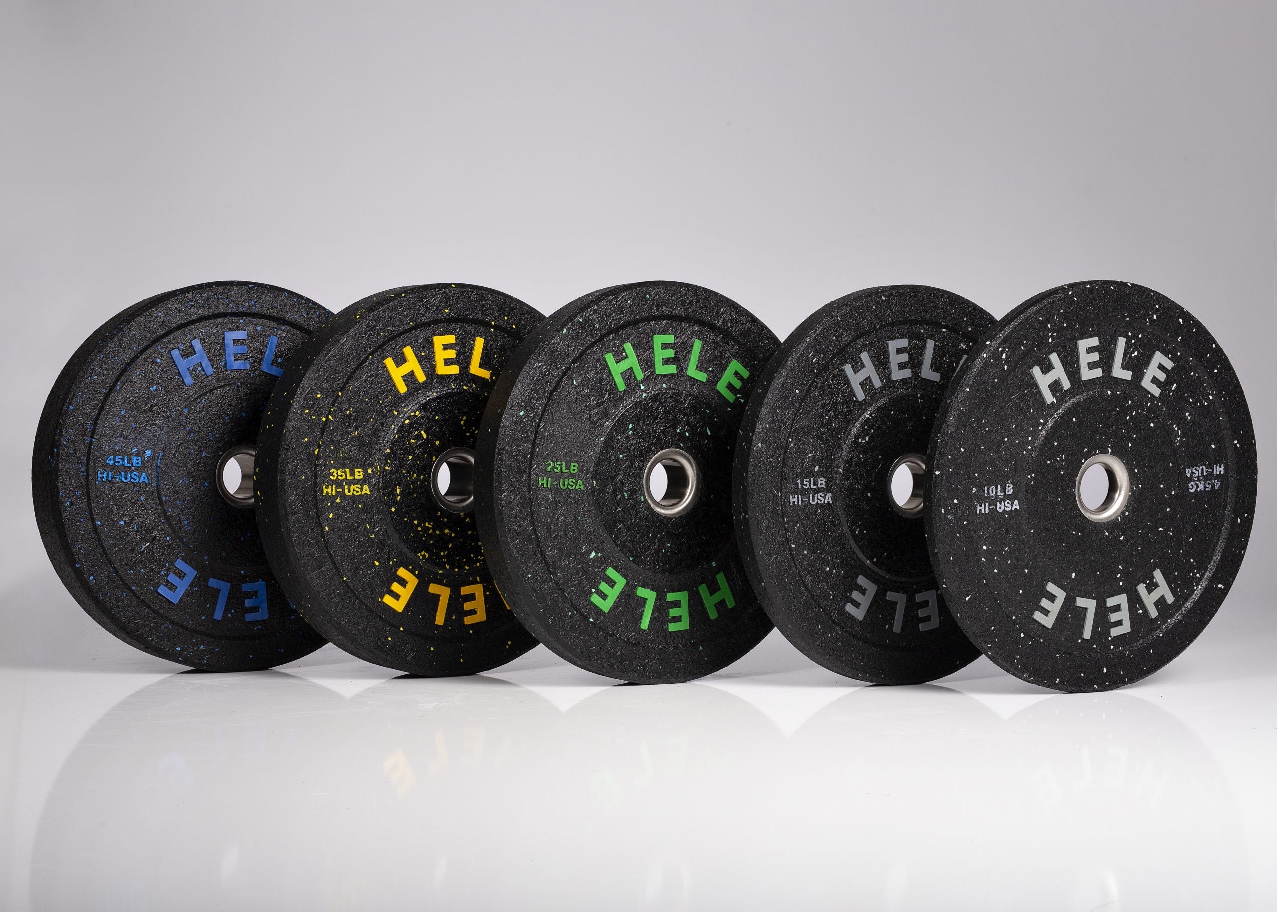 Crumb Bumper Plates Stack 160LB – Hele Fitness Canada